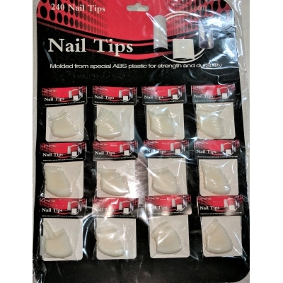 NAIL TIPS 12PC,Nails polish & accessories