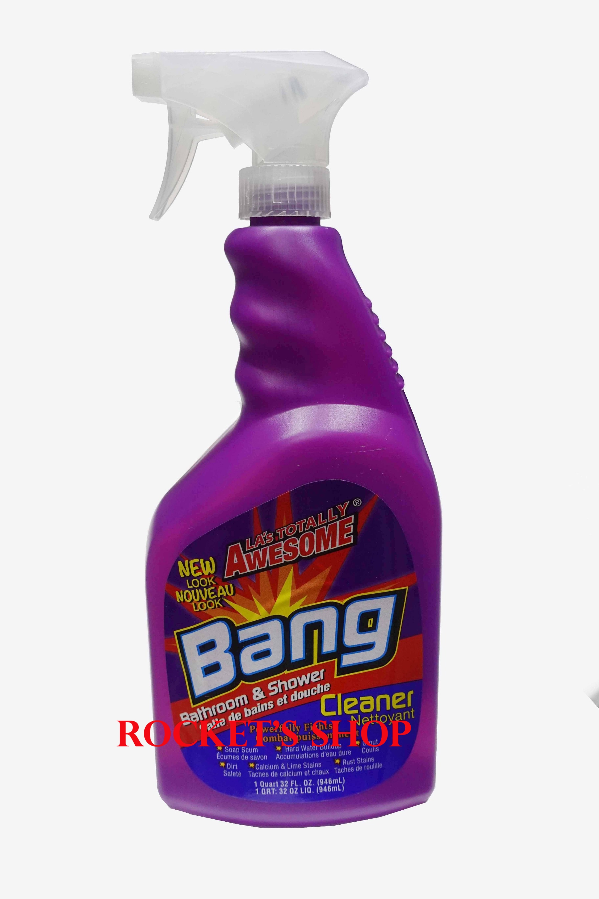 BANG BATHROOM&SHOWER CLEANER 946ML,Cleaning solution & Aids BANG BATHROOM&SHOWER CLEANER 946ML,Cleaning solution & Aids