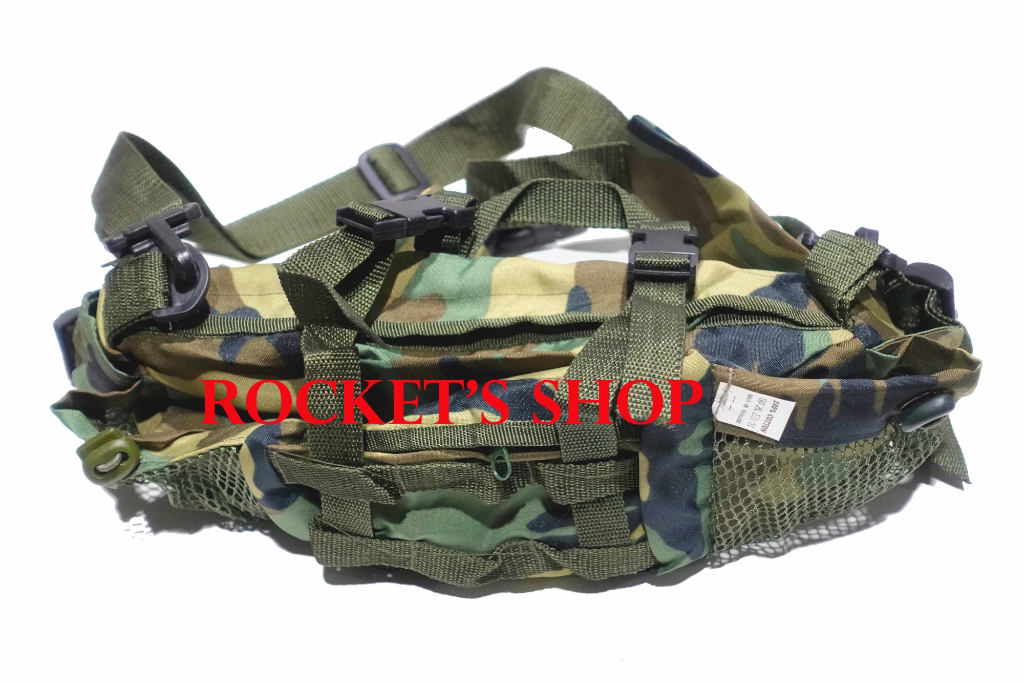 ARMY CAMO WAIST BAG,Back Packs & Sports Bags