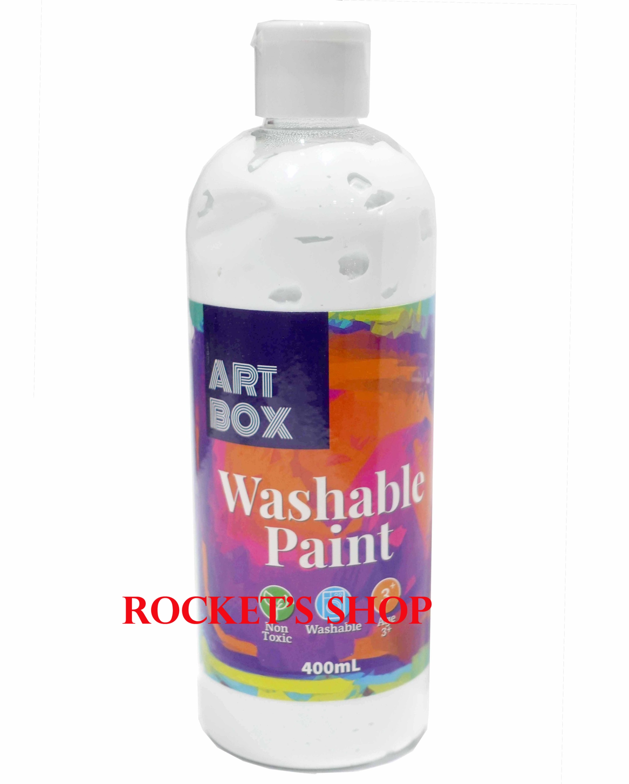 WASHABLE PAINT / WHITE,Acrylic art paint
