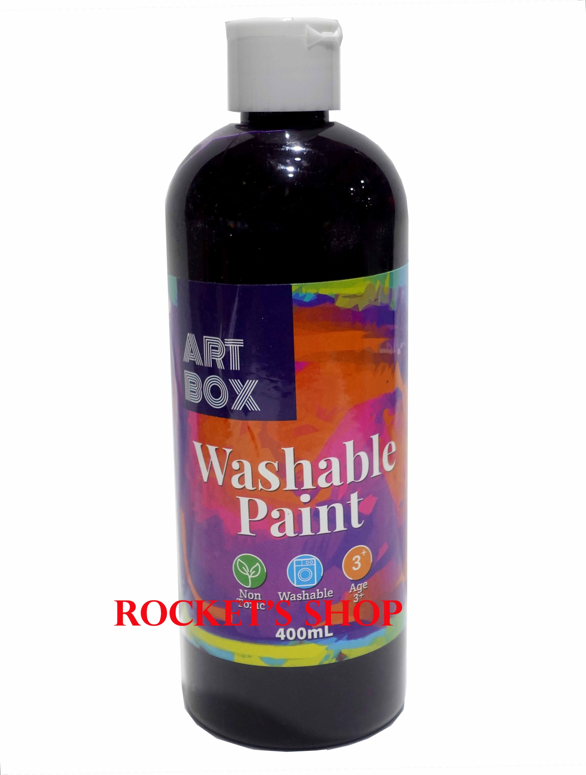 WASHABLE PAINT / BLACK,Acrylic art paint