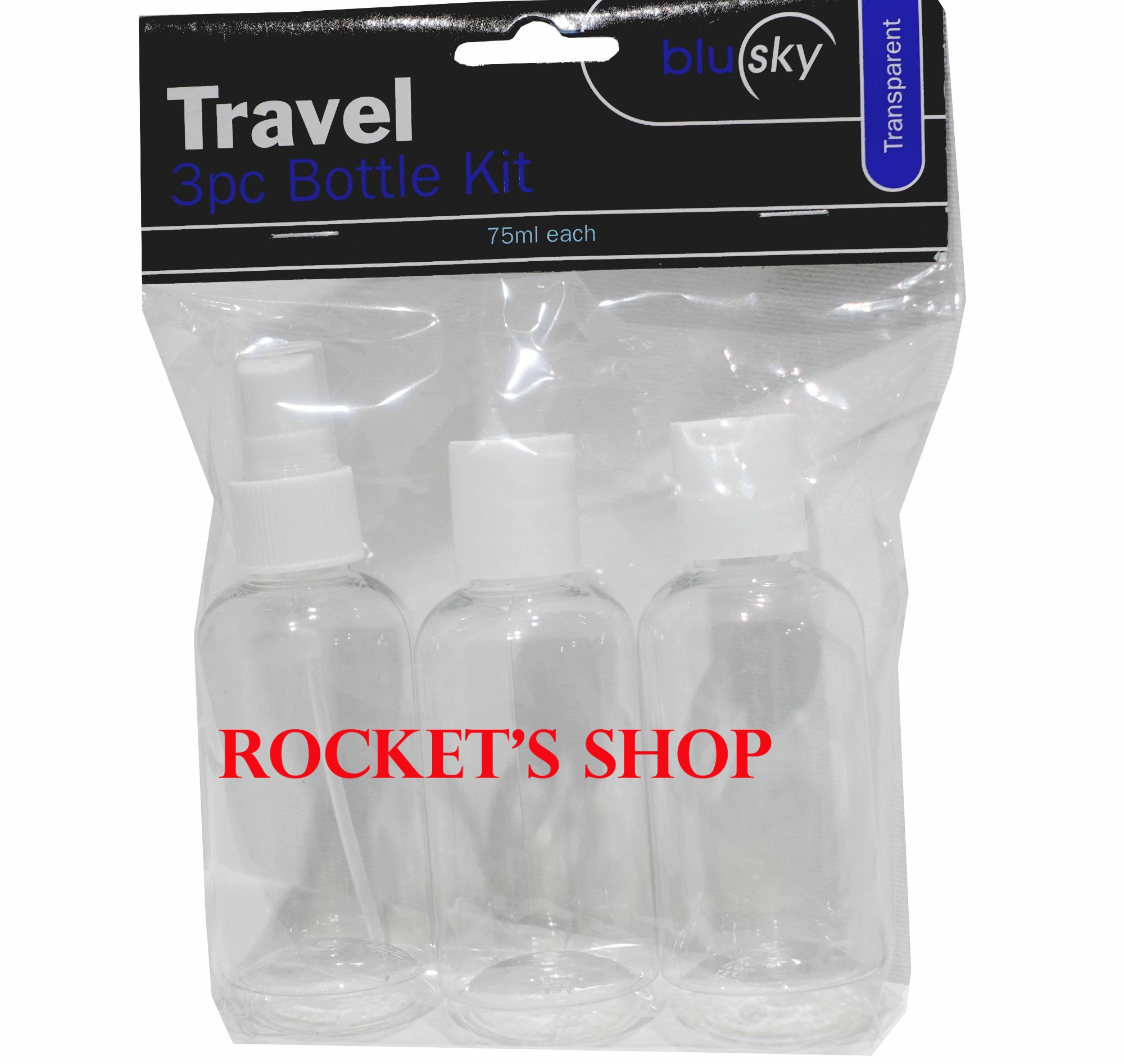 TRAVEL 3PC BOTTLE KIT,Household items