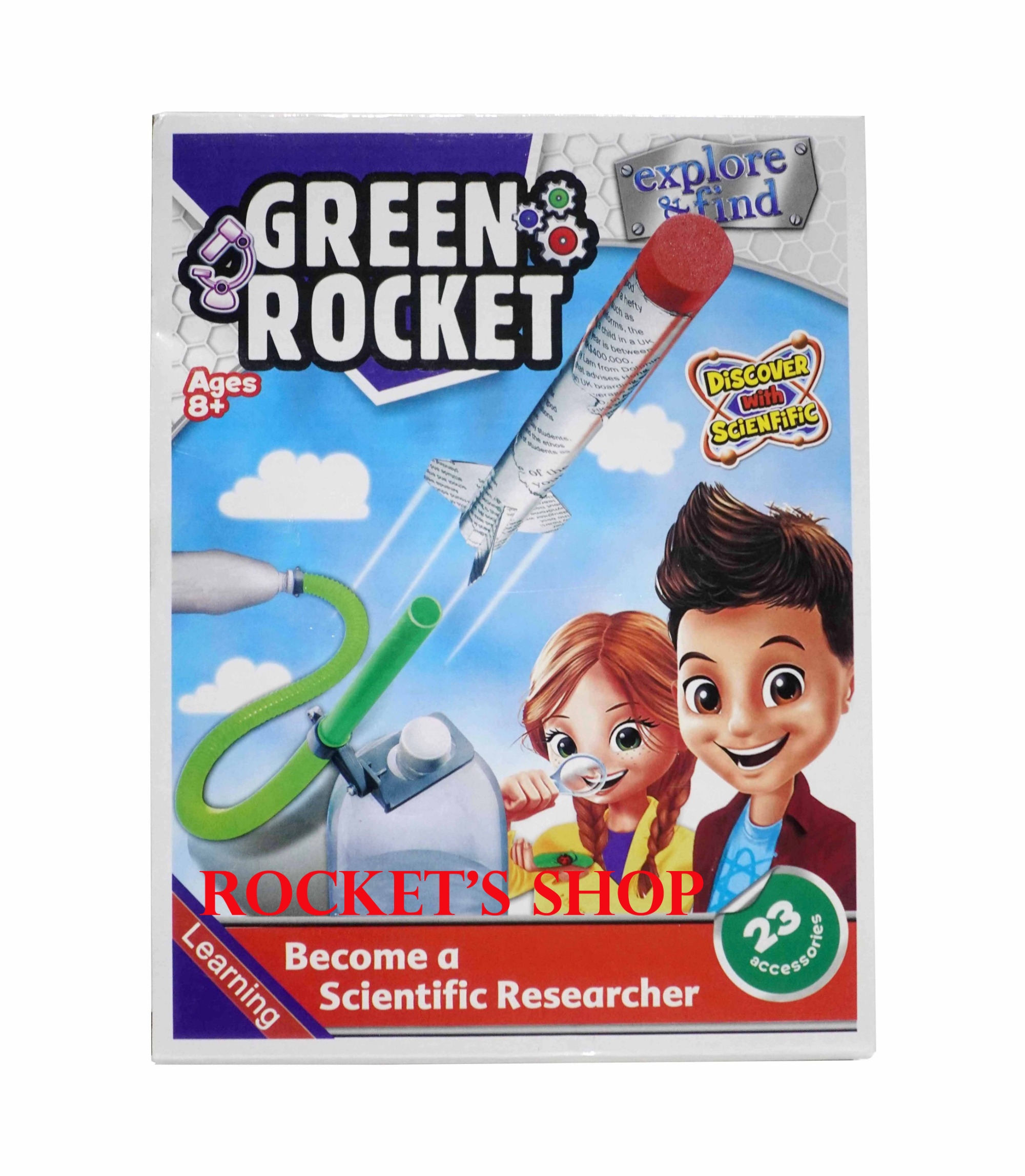 GREEN ROCKET,>TOYS