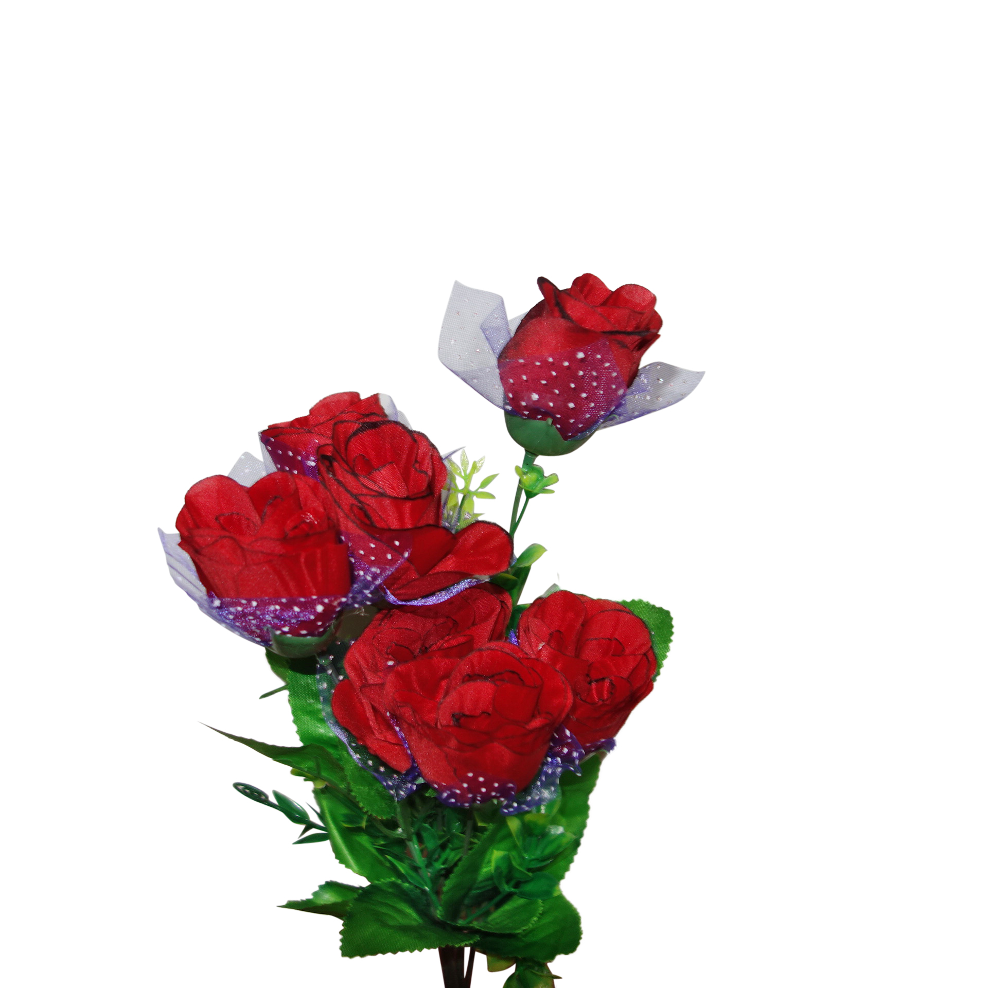 WEDDING BOUQUET OF ROSE BLOOMS,>ARTIFICIAL FLOWERS