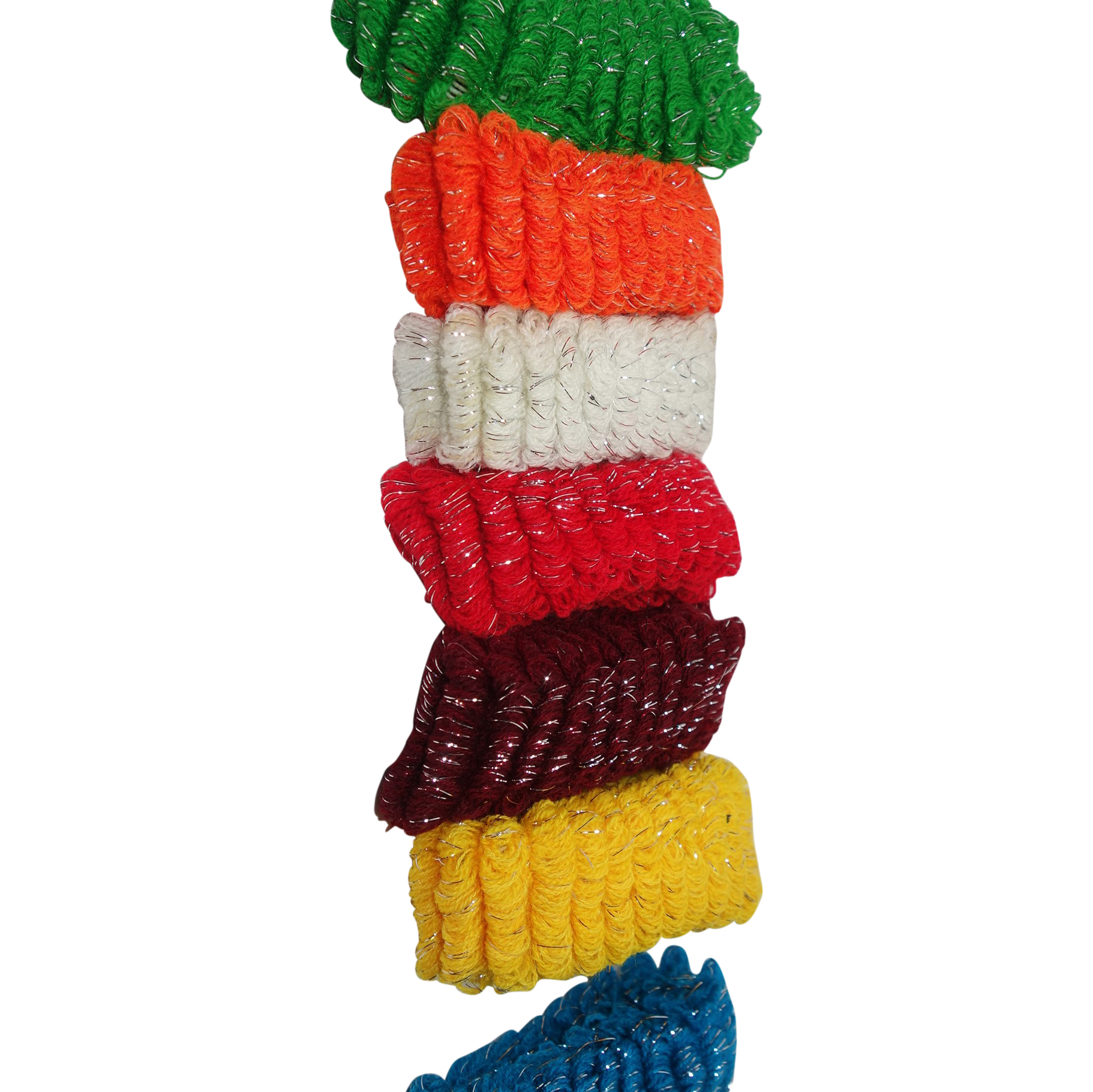 NOVENA POLY SPUN SCRUNGIES ASSORTED,Scrunchies