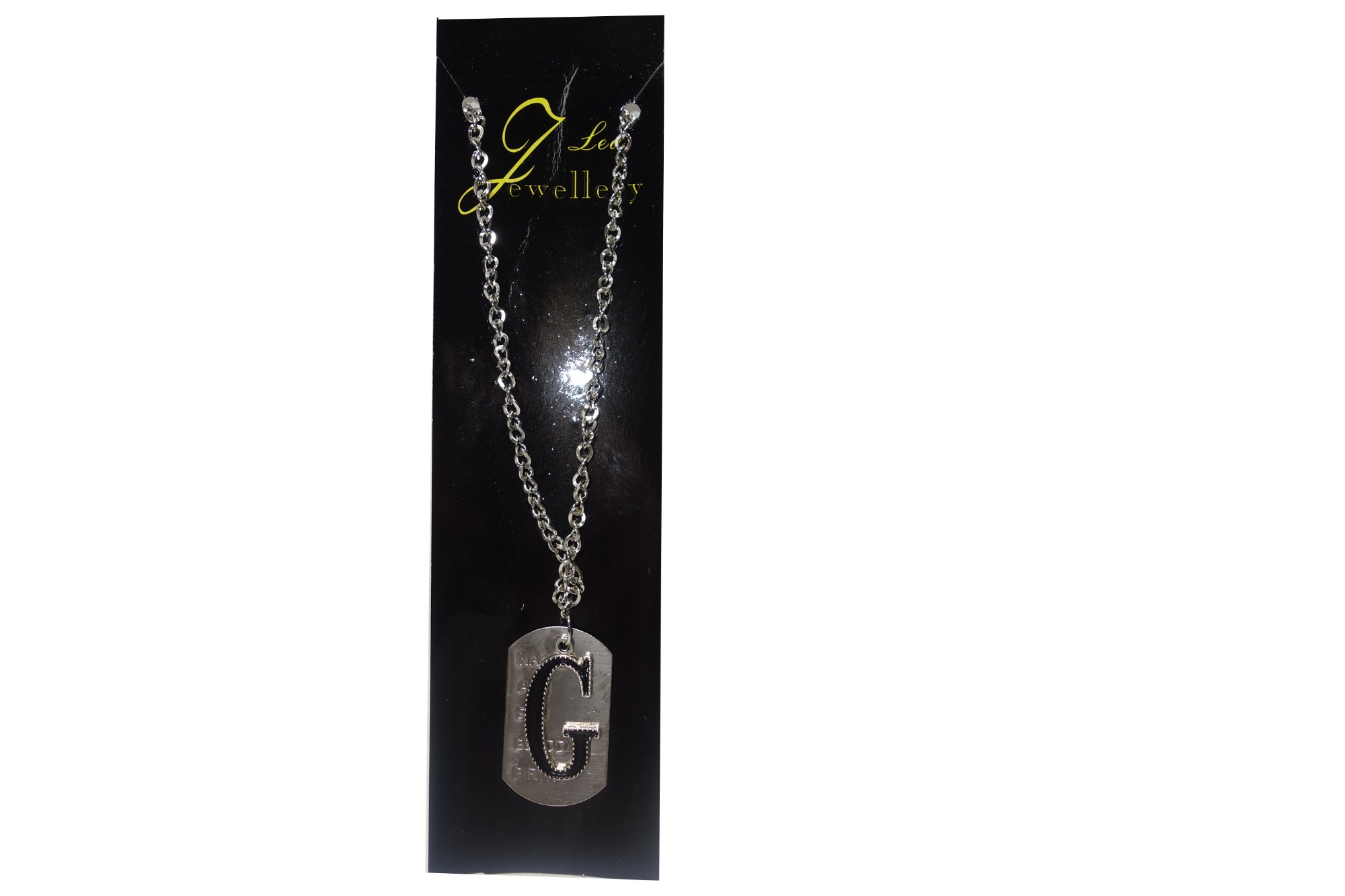 Letter Pendent With silver chain G,Pendants