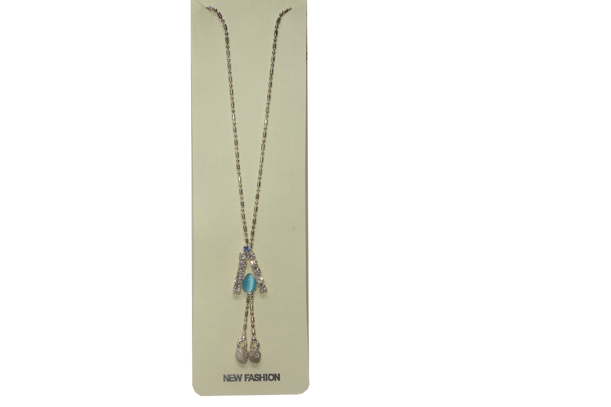 Dimonti encrusted stone Pendant with chain,Pendants