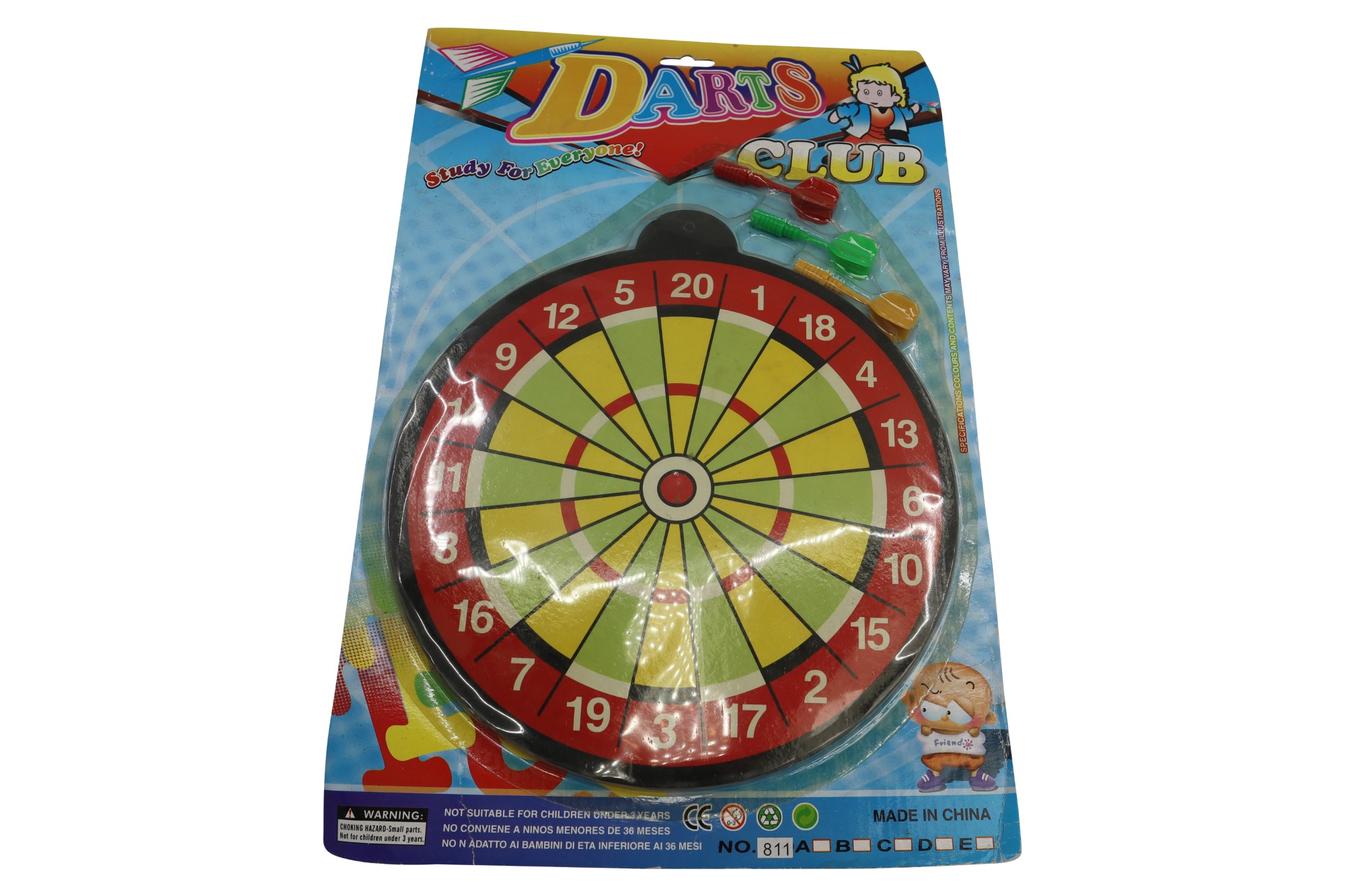 Darts club With Magnetic safety dart,games & puzzles