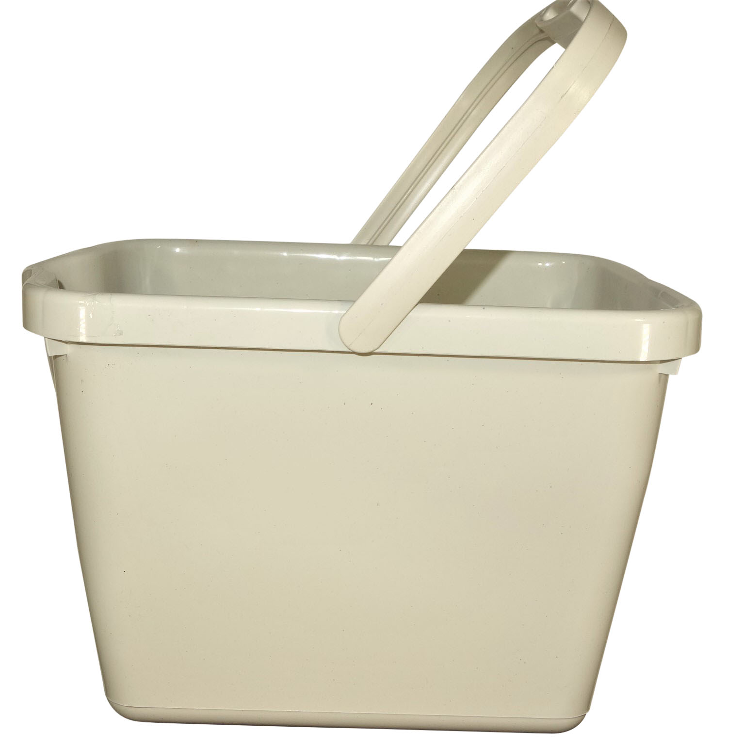 REQTANGLE 20 LITER PVC BUCKET / WHITE,>GARDEN