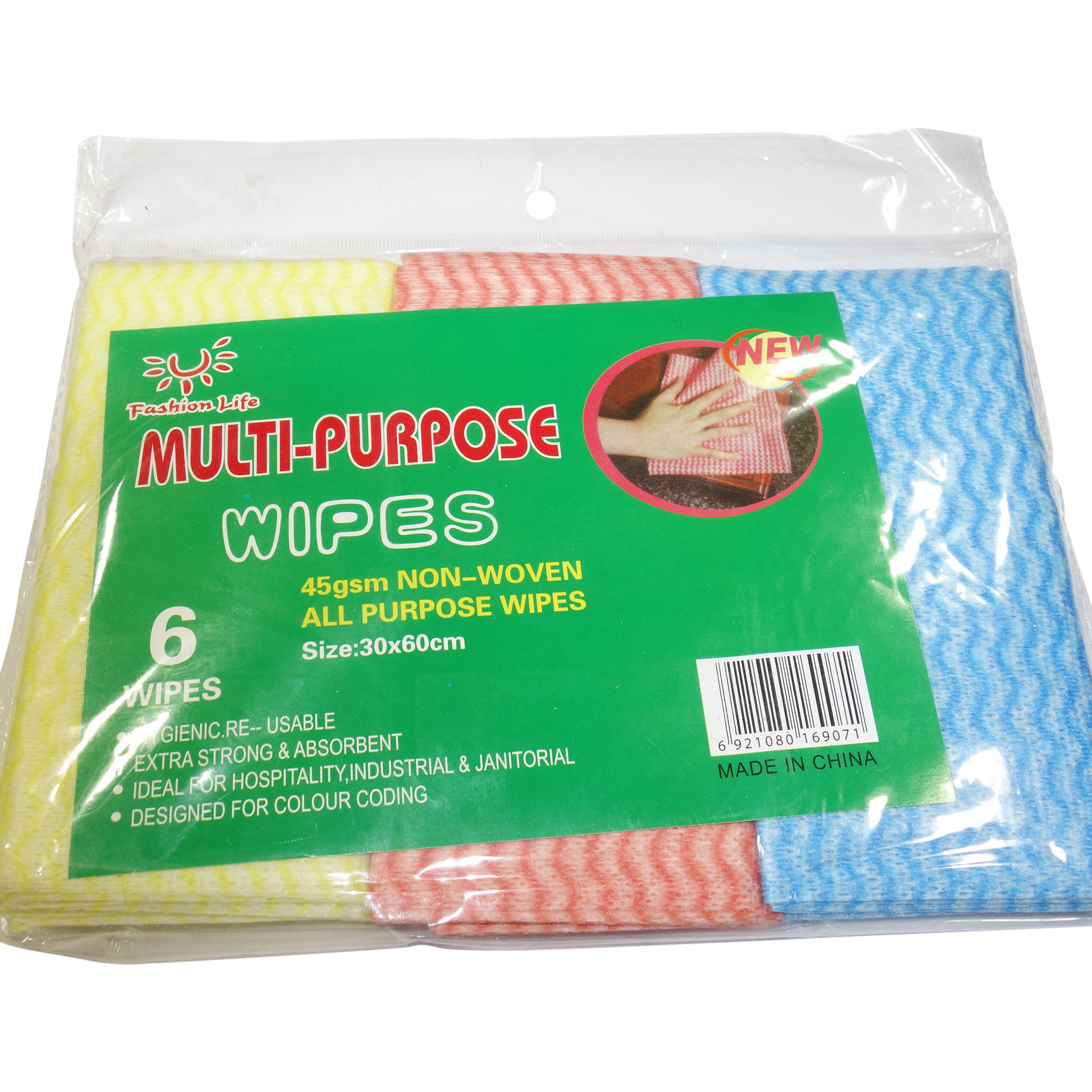 MULTI PURPOSE WIPE PK OF 6,Cleaning solution & Aids