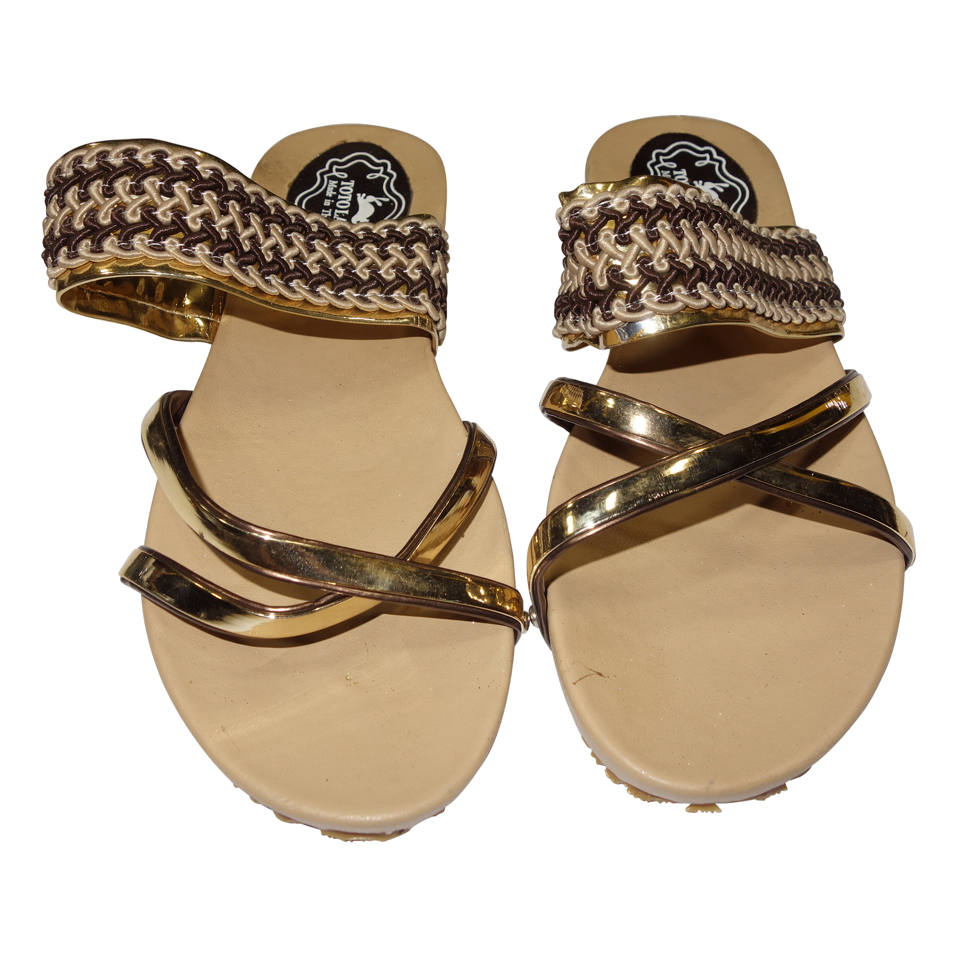 TRADITIONAL THAI SANDALS ONE SIZE ONLY 38EU,Ladies Shoes