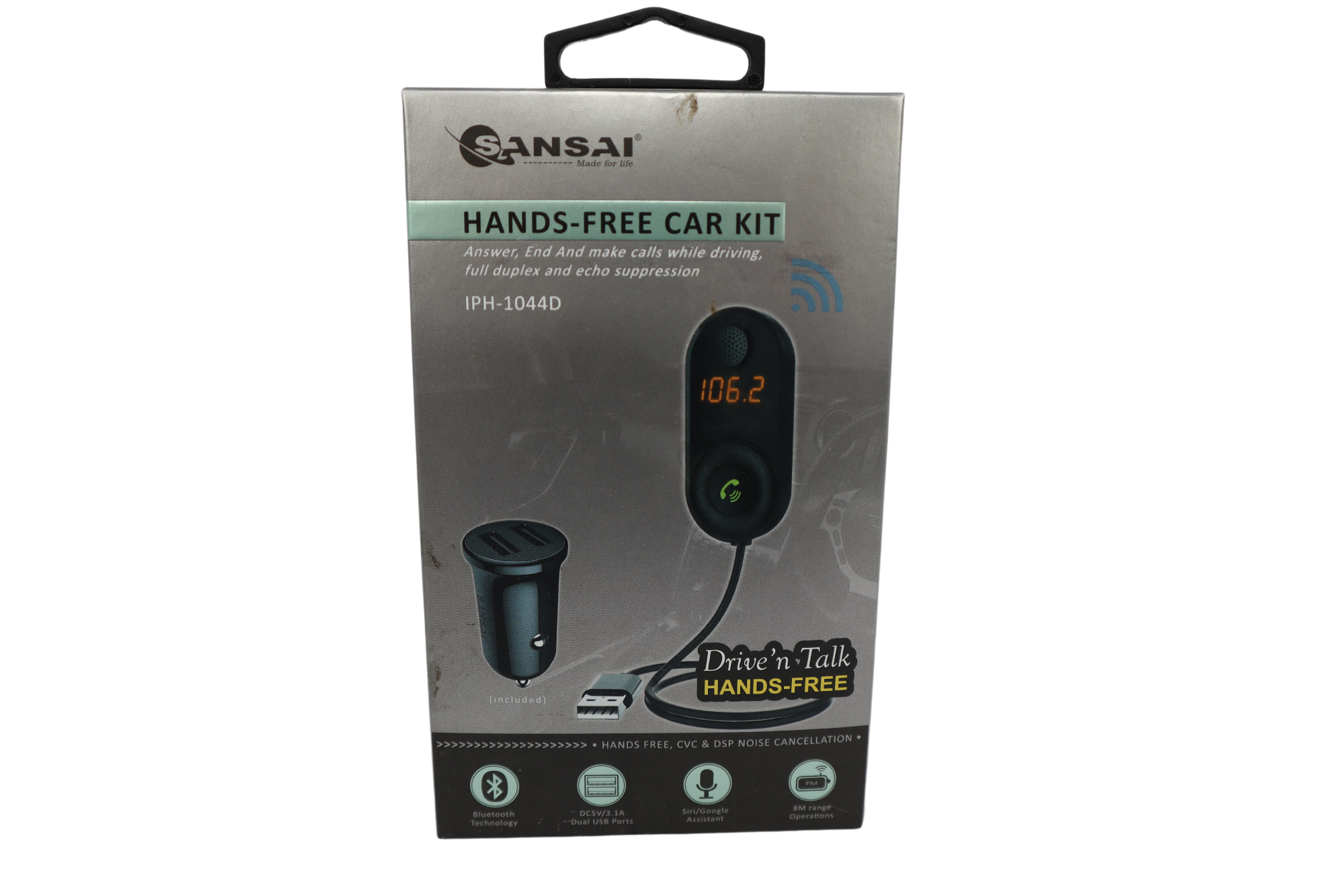 HANDS FREE CAR KIT,Phones & Accessories